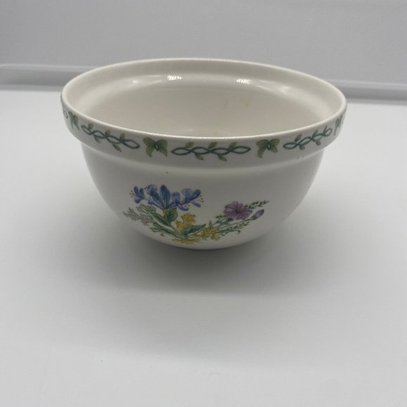 Thomson | Dining | Thomson Floral Garden Mixing Bowl 6 Inch Blue Purple ...